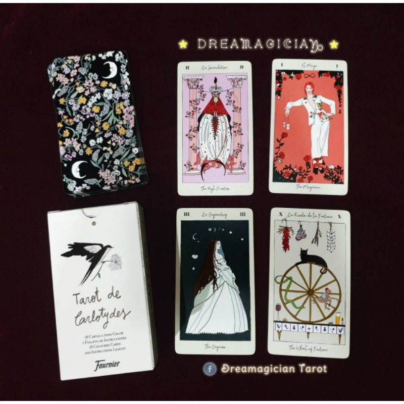 Tarot De Carlotydes Authentic Gypsy Oracle Card Deck | Shopee Philippines