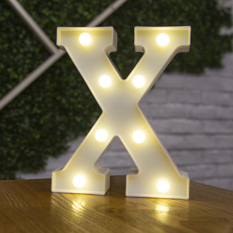 【Fast Delivery】A-Z 3d Letter LED Alphabet Decor Lamp Letter Light Party ...