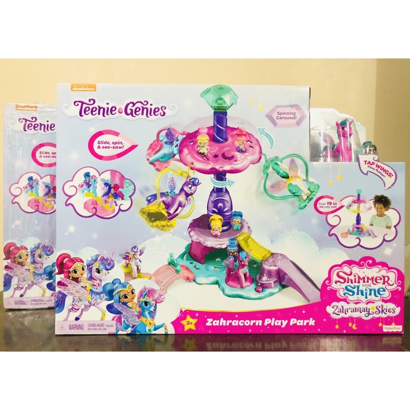 Fisher-Price Shimmer and Shine Teenie Genies Zahracorn Play Park ...