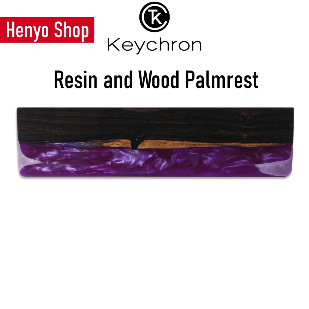 Keychron Resin Wooden Palm Rest for K2 K6 K4 K8 C1 65% 75% 95% TKL ...