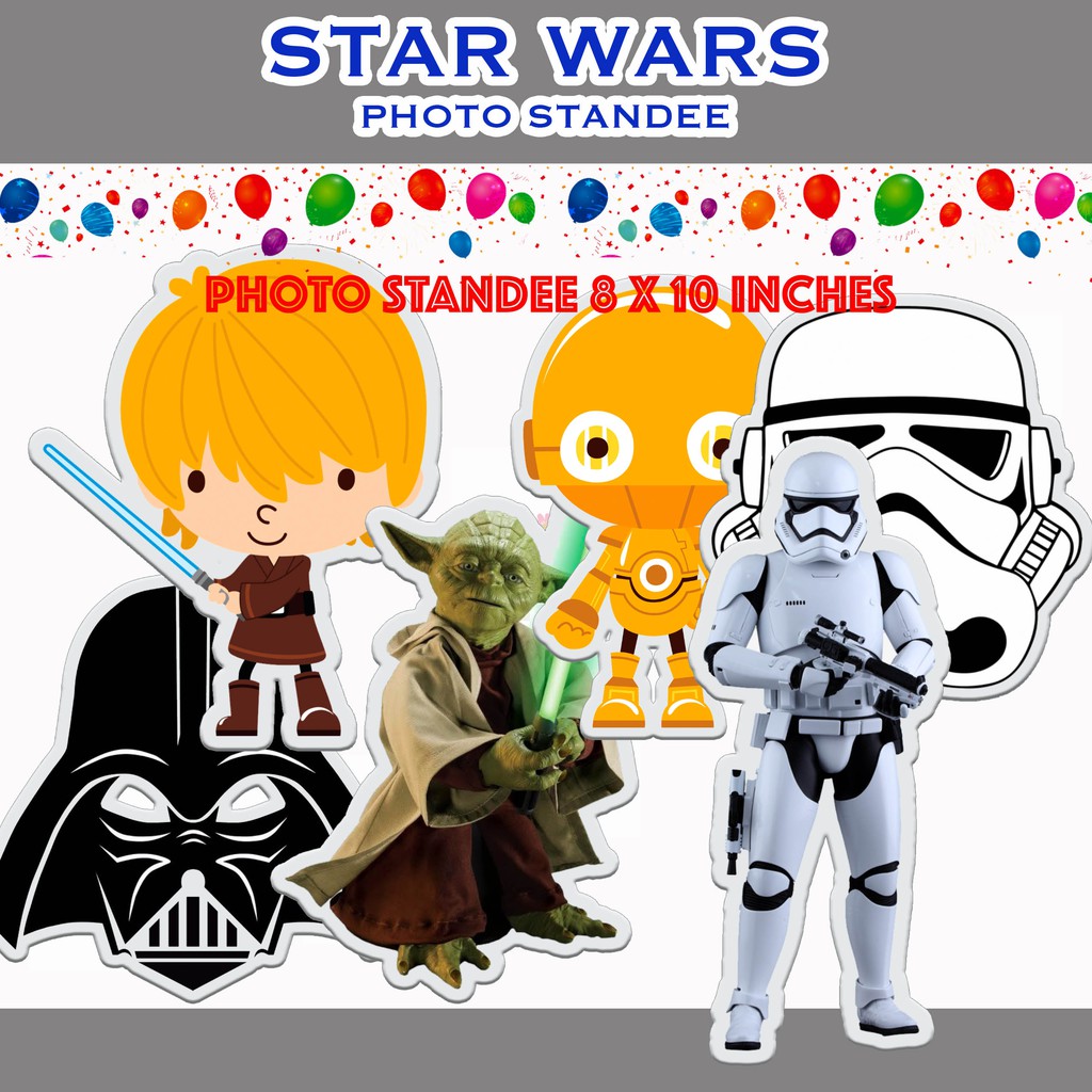 Star Wars Photo Standee (8 x 10 inches) Tabletop | Shopee Philippines