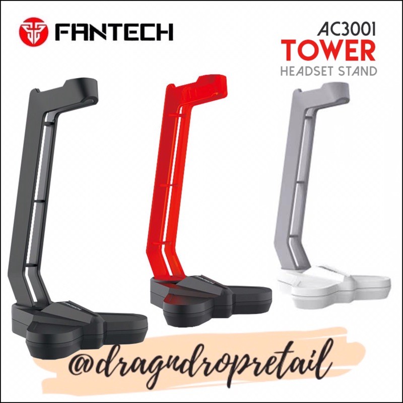 FANTECH AC3001 Gaming Tower Headset Headphone Stand | Shopee Philippines