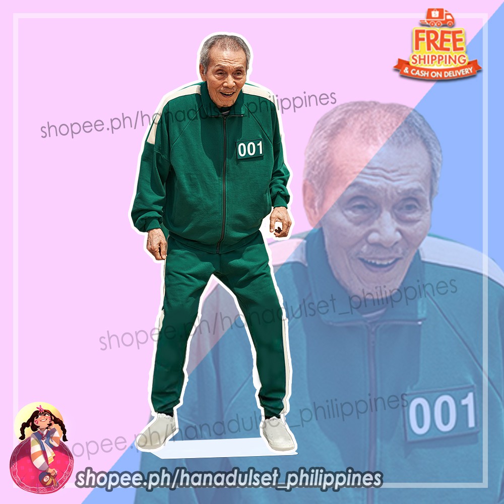 Kdrama 5 inches | cake topper SQUID GAME PLAYER [Player 001 Oh Young-so ...