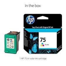 HP 75 Tri-color Original Ink Cartridge (no box) | Shopee Philippines