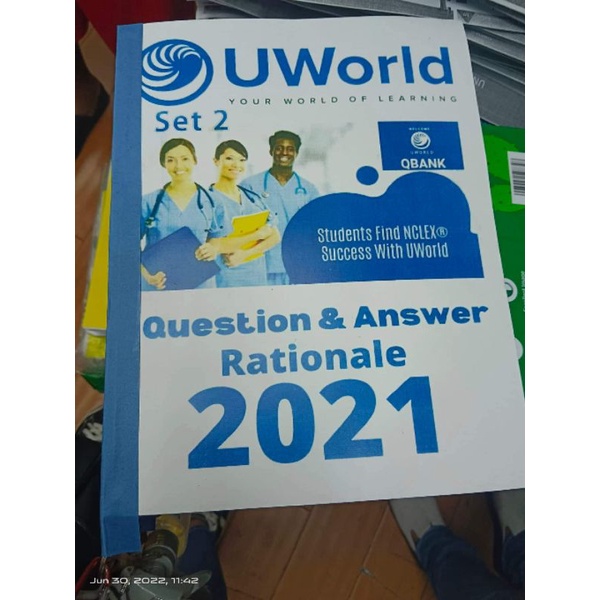 nclex-rn Uworld Q&a 2019/2021 /2021-2022 /2023 | Shopee Philippines
