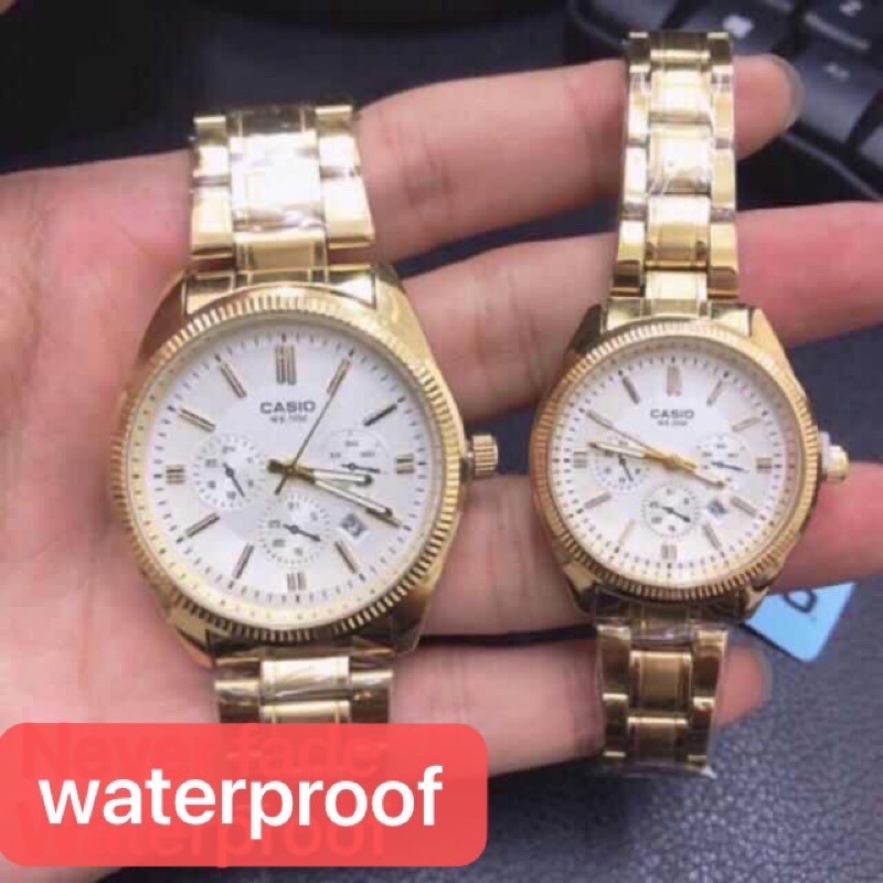 Relo Stainless Steel Waterproof Fashion Men's Ladies Watch | Shopee ...