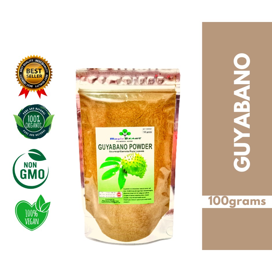 Guyabano Powder Tea (100% Pure and Organic ) Soursop/ Gaviola/ mabisang ...