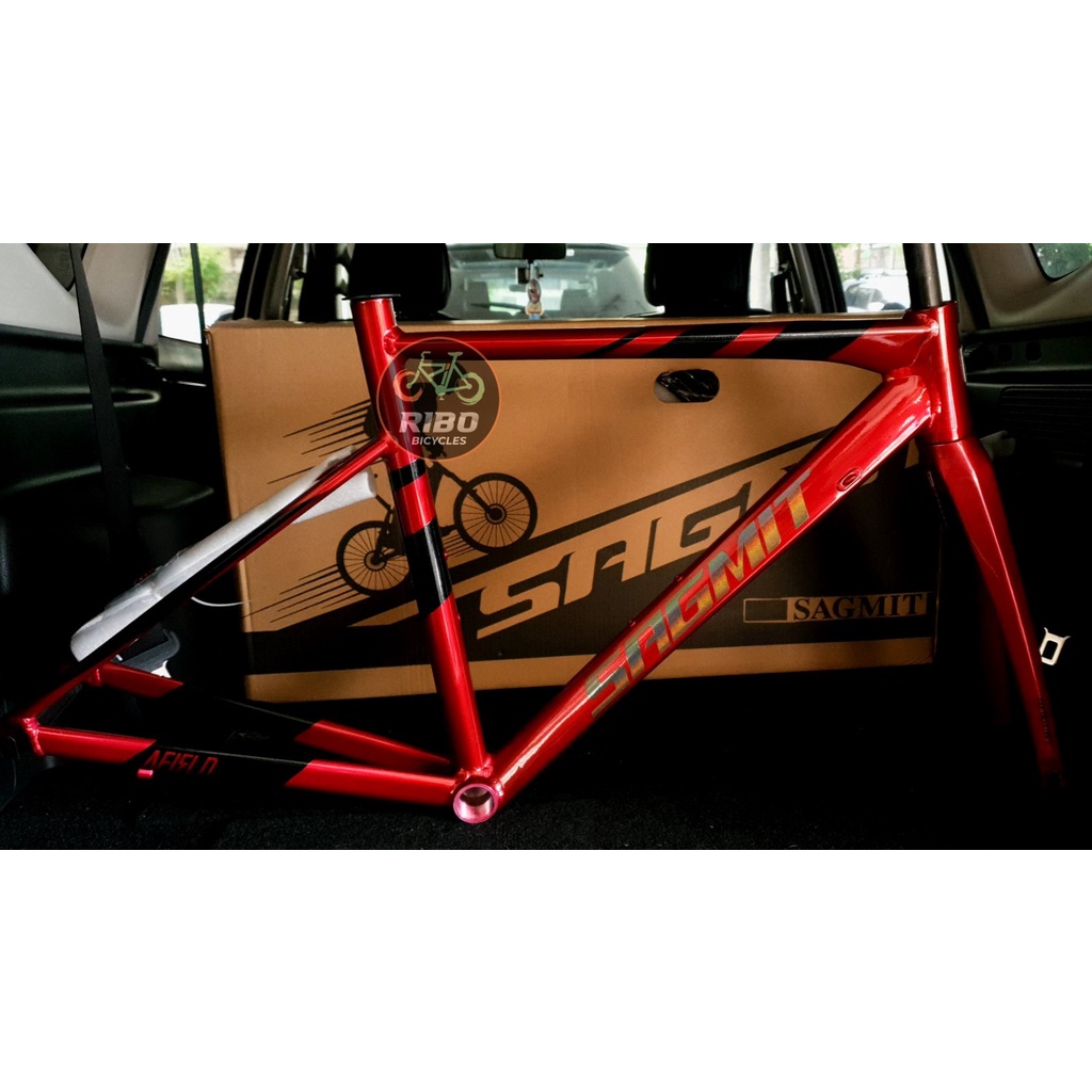 Sagmit Afield Road bike frame with carbon fork 700c RB | Shopee Philippines