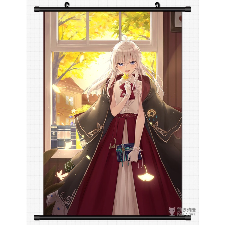 Anime Wandering Witch The Journey of Elaina Anime Wall Scroll Poster ...