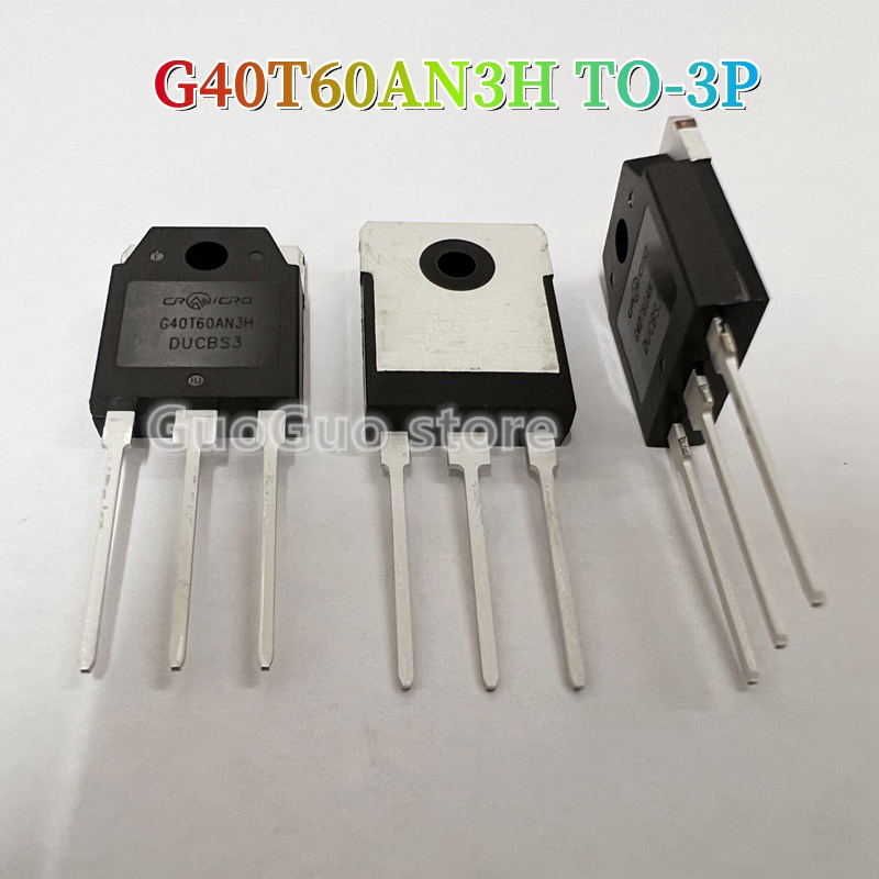 2pcs G40T60AN3H TO-3P 40A/600V IGBT Transistor New Original | Shopee ...