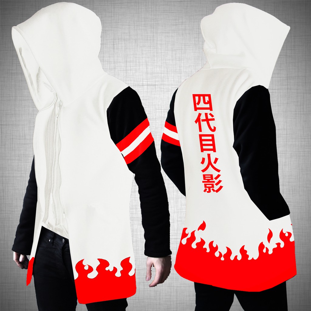 Anime Jacket Naruto Jacket Anime Naruto Switer Anime Cloak Anime Hokage ...