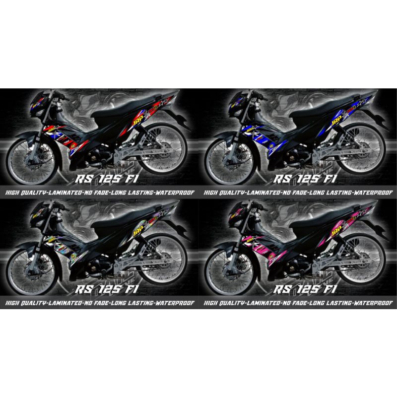 Honda Rs 125 Fi Latest new Jrp Design | Shopee Philippines