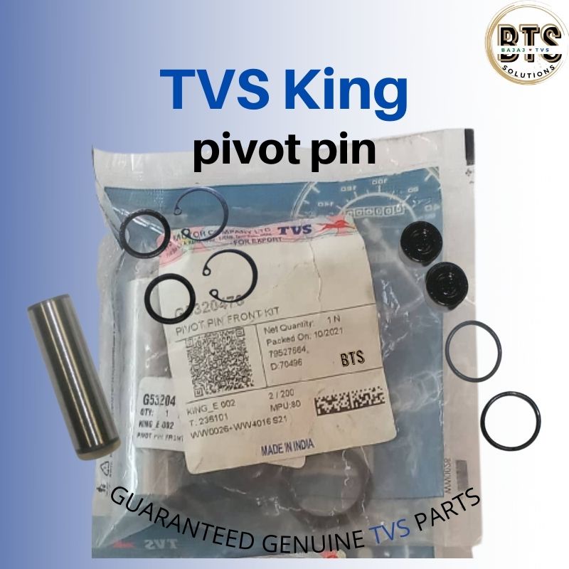 TVS King PIVOT PIN Kit Guaranteed Genuine Tuk Tuk Pivot Pin 3-Wheelers ...