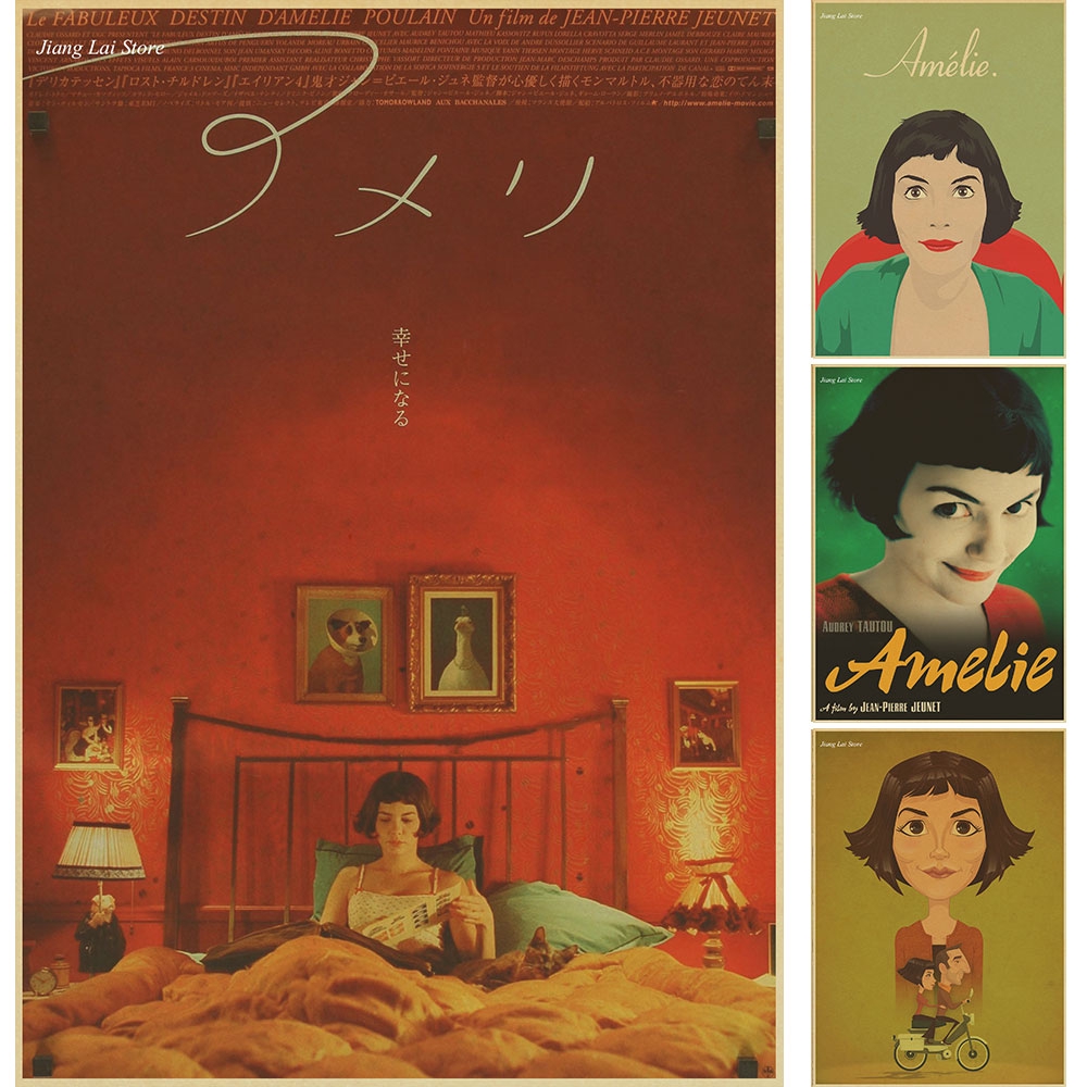 Vintage Paper Retro anime poster - Amelie -Posters cudi poster/Vintage ...
