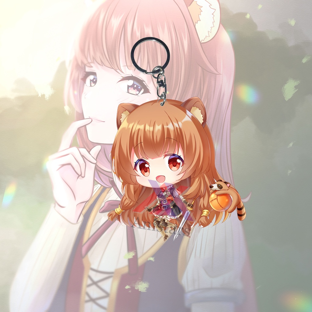 GANTUNGAN Tate no Yuusha Raphtalia Anime Keychain - Key Chain ...
