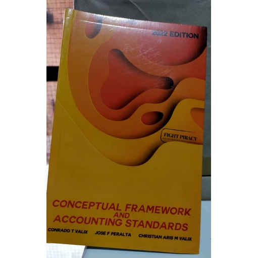 Conceptual Framework Accounting Standard By Valix 2022 Edition