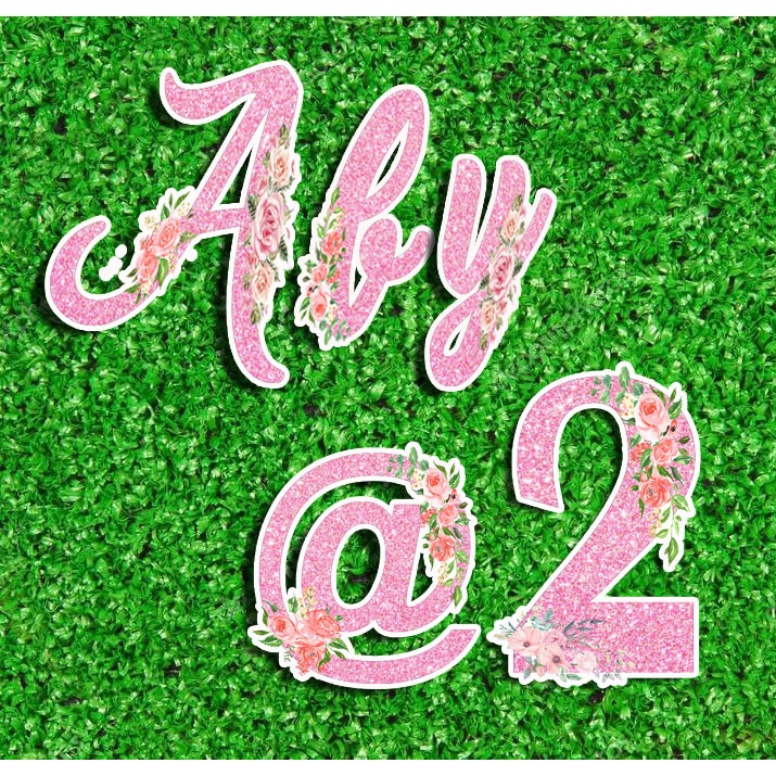 Calligraphy Name backdrop CUTOUT ONLY | Shopee Philippines