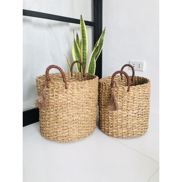 Boho inspired Plant basket 10”x10” | Shopee Philippines