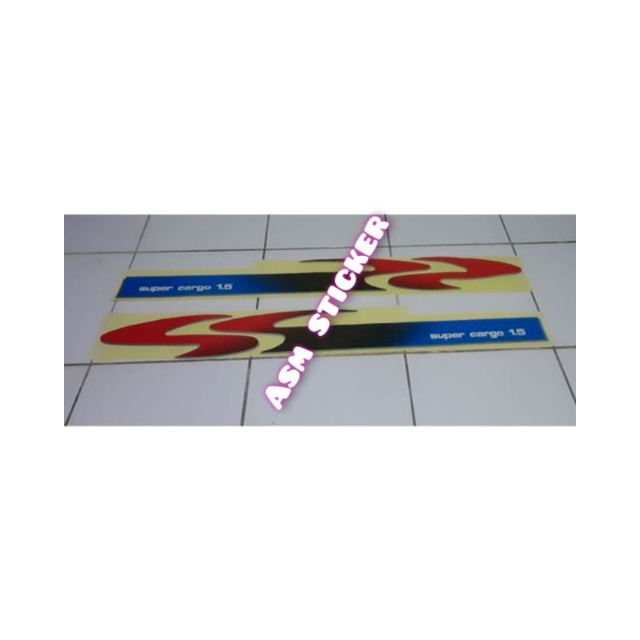 List of body stickers for Suzuki Carry Super Cargo 1.5 pickup tub ...