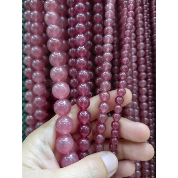 pink quartz semi precious stone | Shopee Philippines