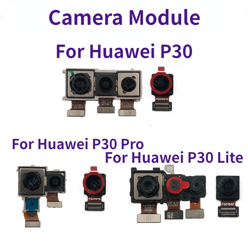 For Huawei Original Front Rear Back Camera P30 Lite Pro P30Lite P30Pro Main Facing Camera Module ...