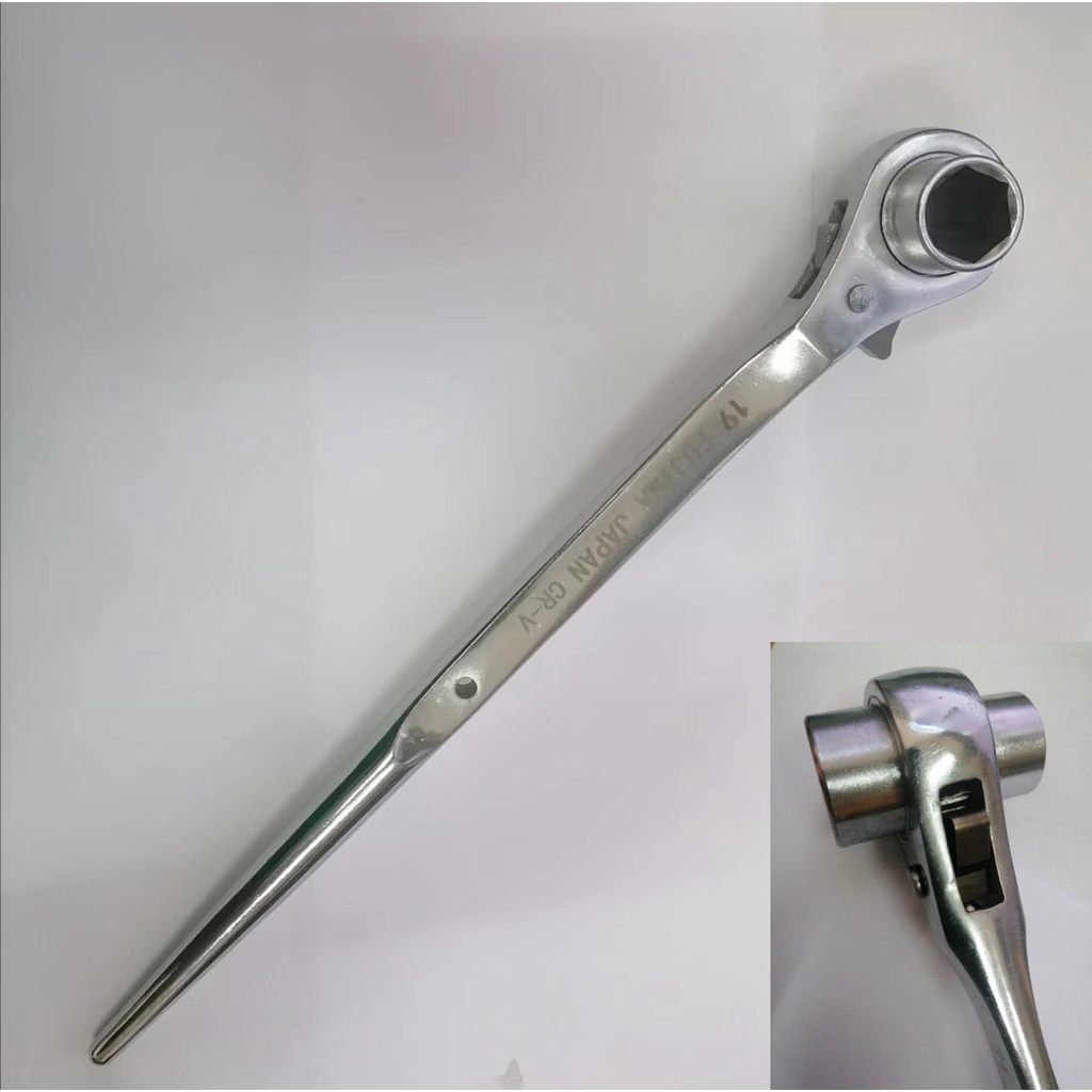 SCAFFOLDING DOUBLE SOCKET RATCHET WRENCH FUJIMA BRAND | Shopee Philippines