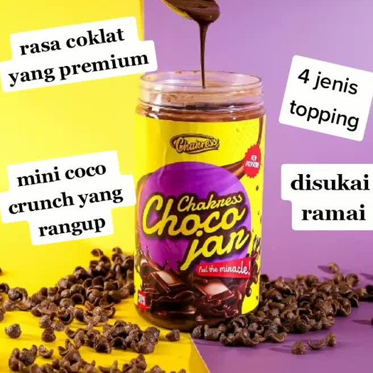 Chakress Chocojar Premium yang Tersohor di Chocojar Milo Topping ...