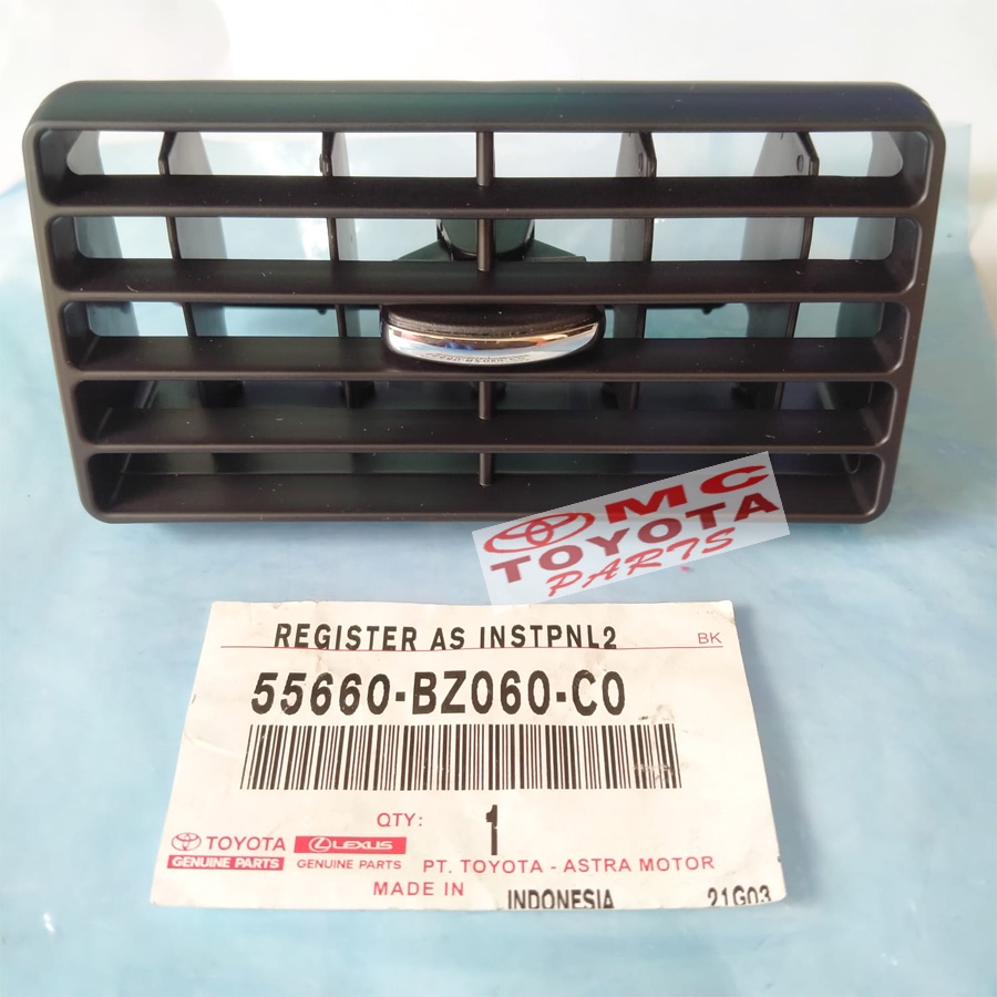 Grille Grill Middle Front AC Grille Agya Ayla 55660-BZ060-C0 | Shopee ...