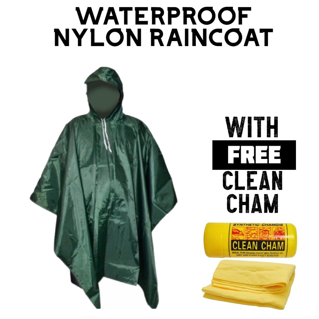 YAMAHA NMAX 2020 HEAVY DUTY RAINCOAT (armygreen) kapote with free Clean ...