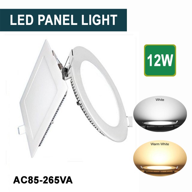 12w LED PANEL LIGHT (Ultra Thin) | Shopee Philippines