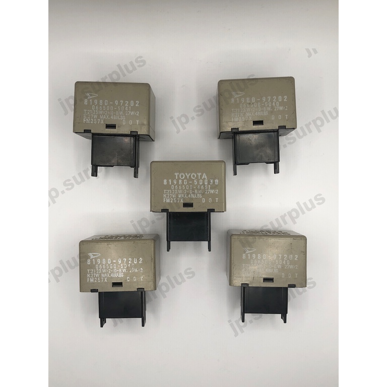 Japan Surplus Toyota Denso Flasher Relay 8 Pin | Shopee Philippines