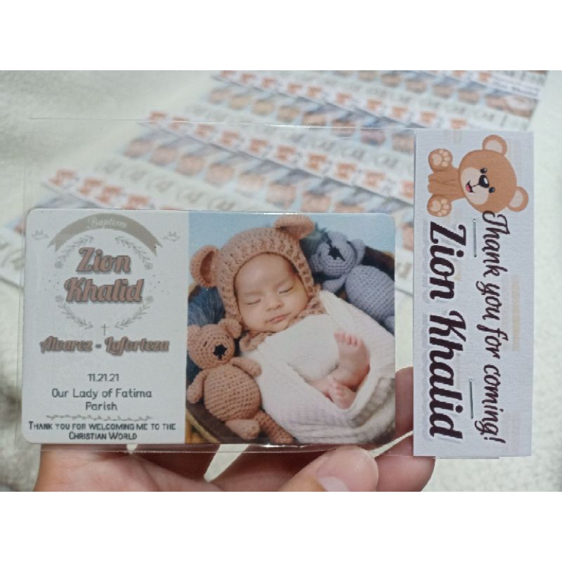 Ref Magnet Atm Size for Souvenir (Minimum of 30pcs) | Shopee Philippines