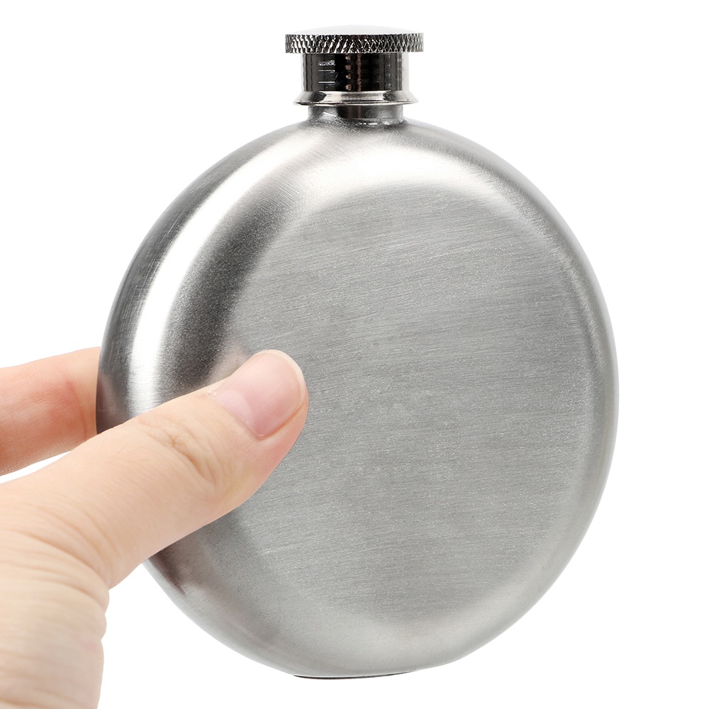 Alcohol Hip Flasks Round Whiskey Flask Russian Liquor Pot Wine Bottle ...