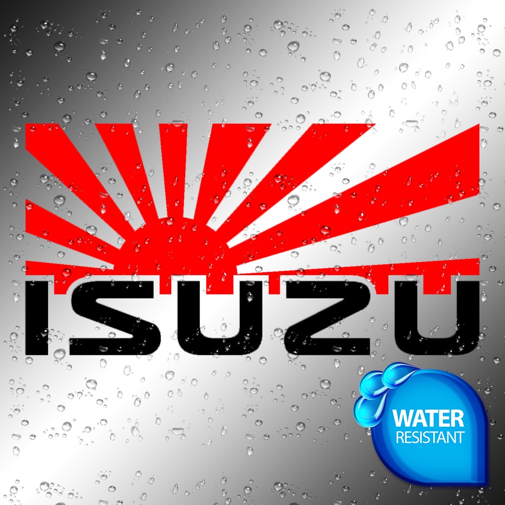 1X Sticker Isuzu Japan | Vinyl Die Cut | Dual Colors | JDM | Nippon ...