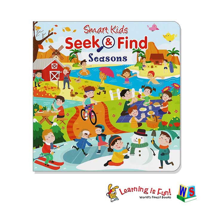 WS SMART KIDS SEEK & FIND-SEASONS (EARLY LEARNING) | Shopee Philippines