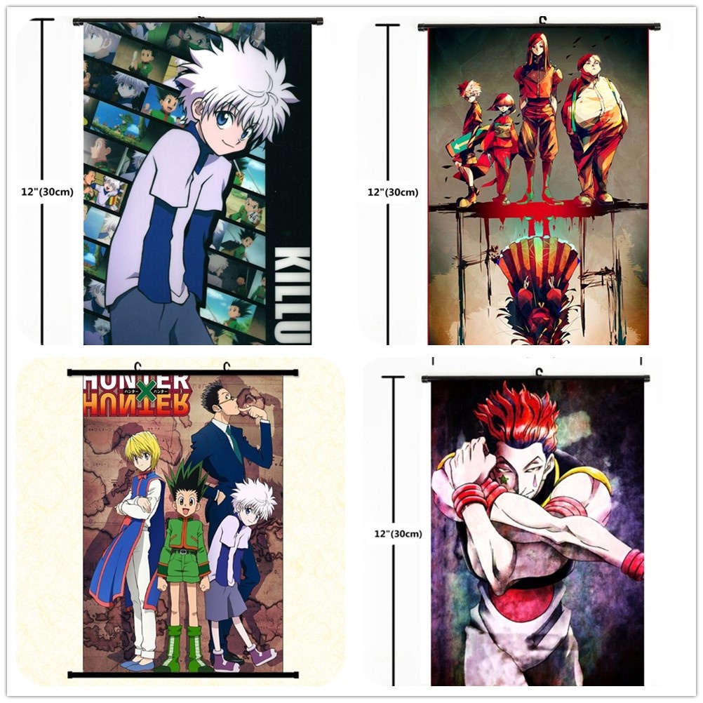 Anime Hunter X Hunter Killua Zoldyck Family Home Decor Gifts Painting ...