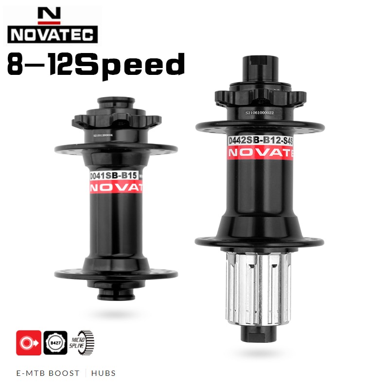 Novatec MTB Hub D041SB-15 D442SB-X12 8/9/10/11/12 Speed 32 Holes MTB ...