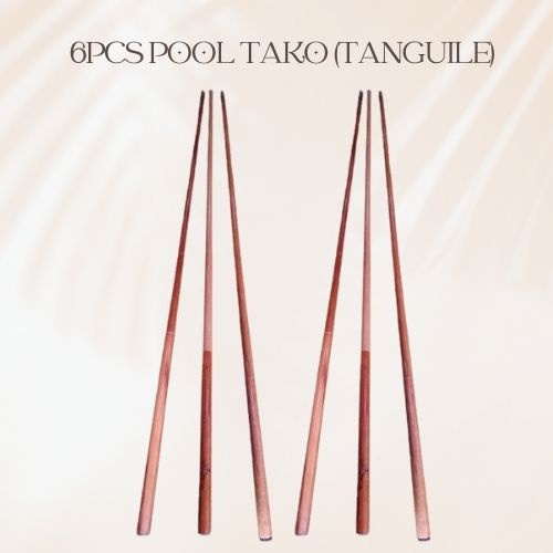 6PCS POOL TAKO / TAKO GAMIT SA POOLAN (TANGUILE WOOD) | Shopee Philippines