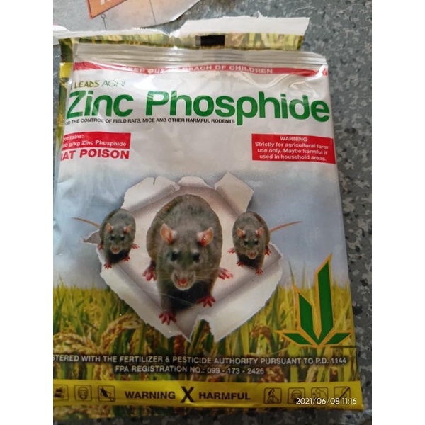 ZINC PHOSPHIDE (rat killer,anti mouse,lason sa daga sobrang efective ...
