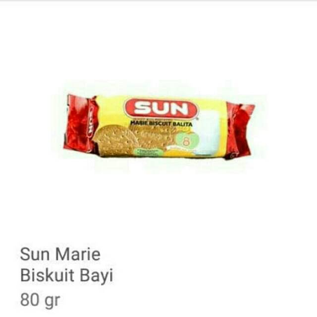 Sun Biscuits marie 80 Grams | Shopee Philippines