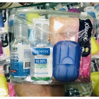 Hygiene Kit 9 in1 New Normal alcohol / facial tissue / sanitizer ...