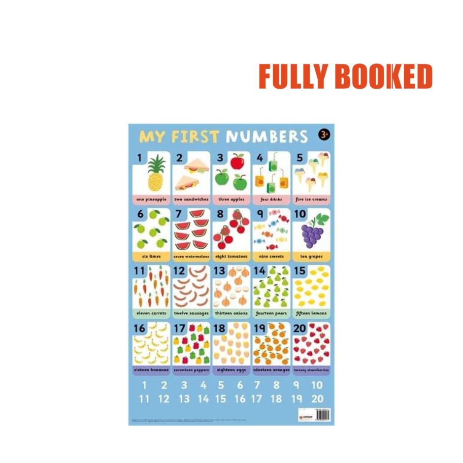 Wall Chart: My First Numbers | Shopee Philippines