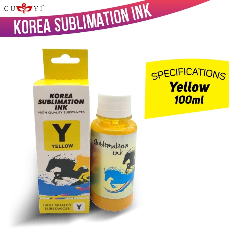 CUYI Korea Sublimation Ink for Ep son Modified Printer for Sublimation ...