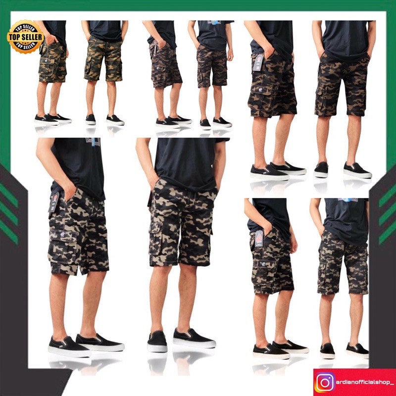 LOKAL KATUN Chargo Short Pants ARMY ORIGINAL BRAND Local REBEL ONE Cotton TWILE | Shopee Philippines