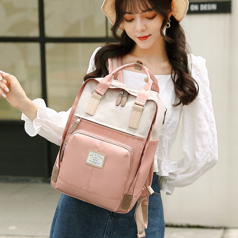 MYD Backpack Female Schoolbag Korean Version Middle School Students ins ...