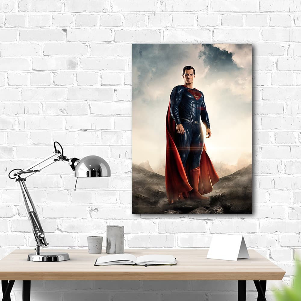 Dc Superman5 Superhero Poster Frame A3 + (31X46Cm) | Shopee Philippines
