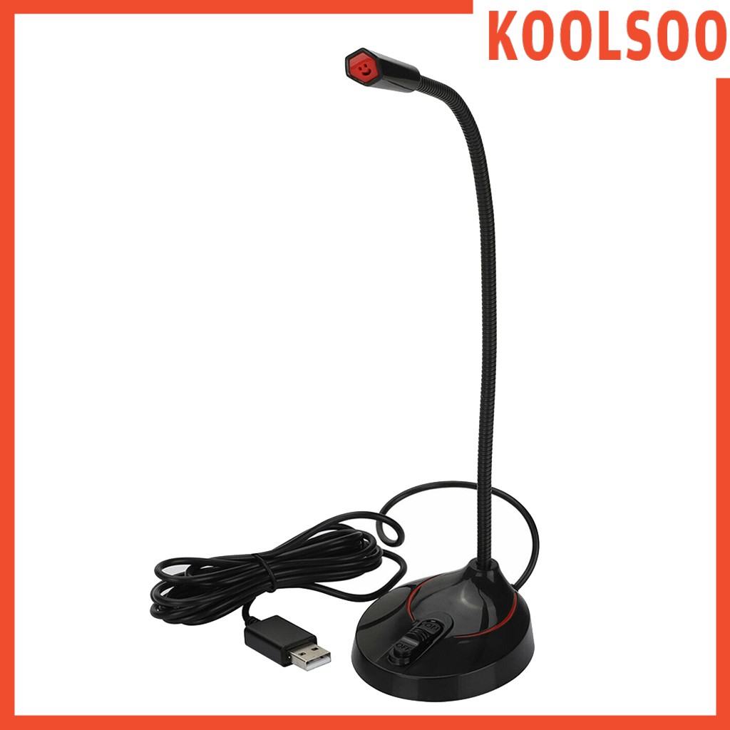 [KOOLSOO] Audio USB Unidirectional Condenser USB Mic Stand For PC ...