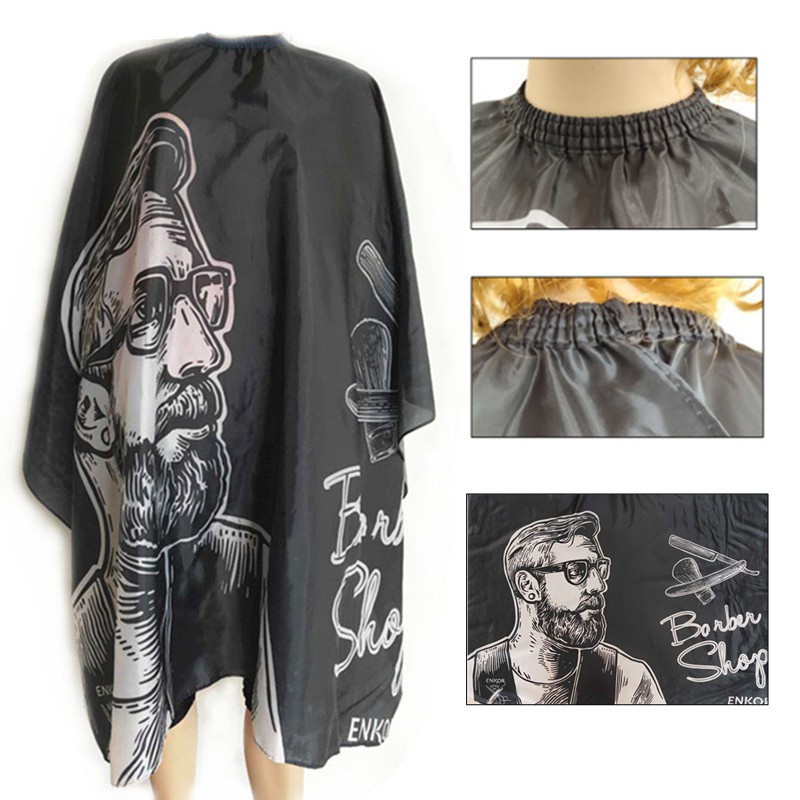 products Pattern Cutting Hair Waterproof Cloth Salon Barber Cape ...