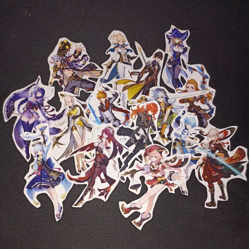 Genshin Impact Sticker Vol. 3 (Anaka, Bennet, Ganyu, Hu Tao, Kazuha ...