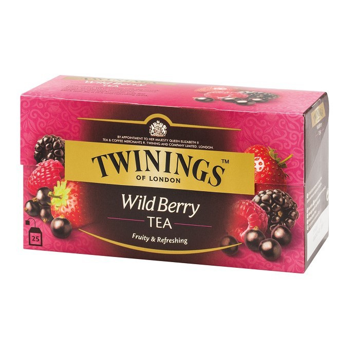 Twinings Wild Berry Tea 25s | Shopee Philippines